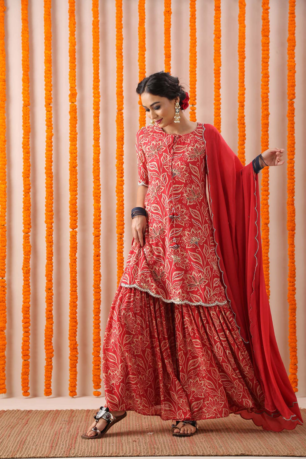 Red Garara Set